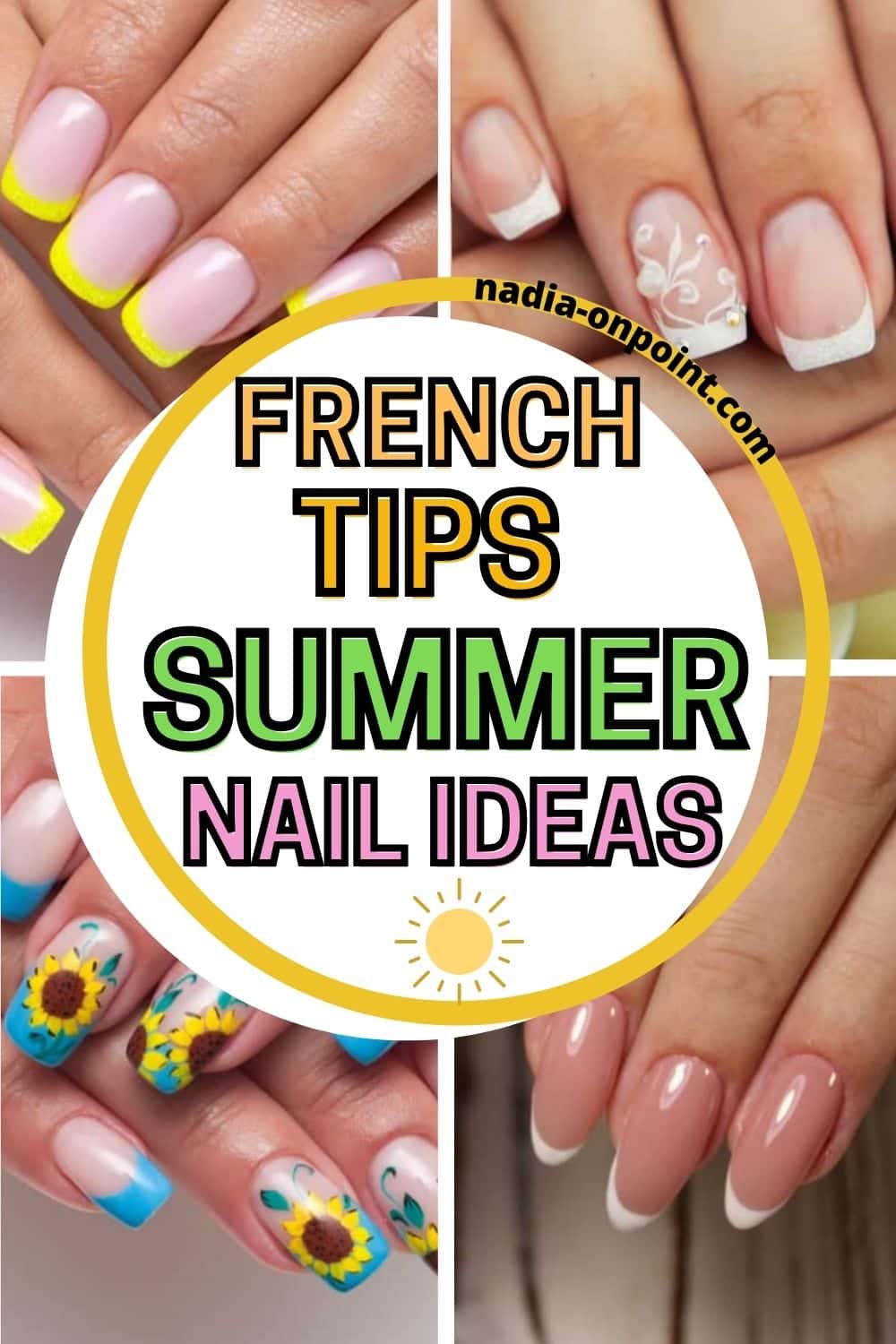 Summer French Tip Nails To Try out This Summer