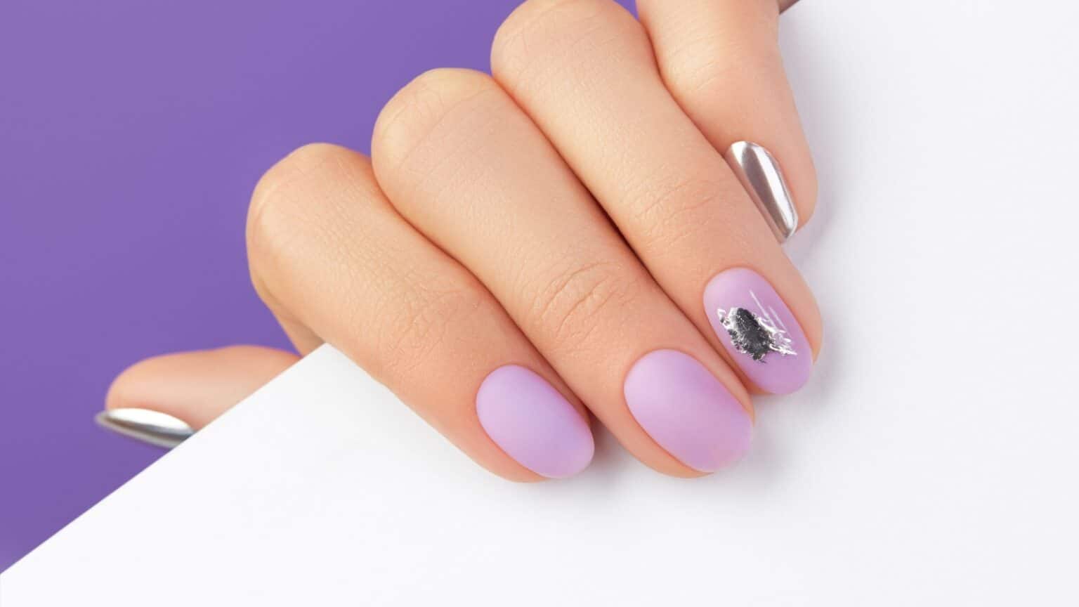 Purple Matte Nails: Express Your Inner Royalty